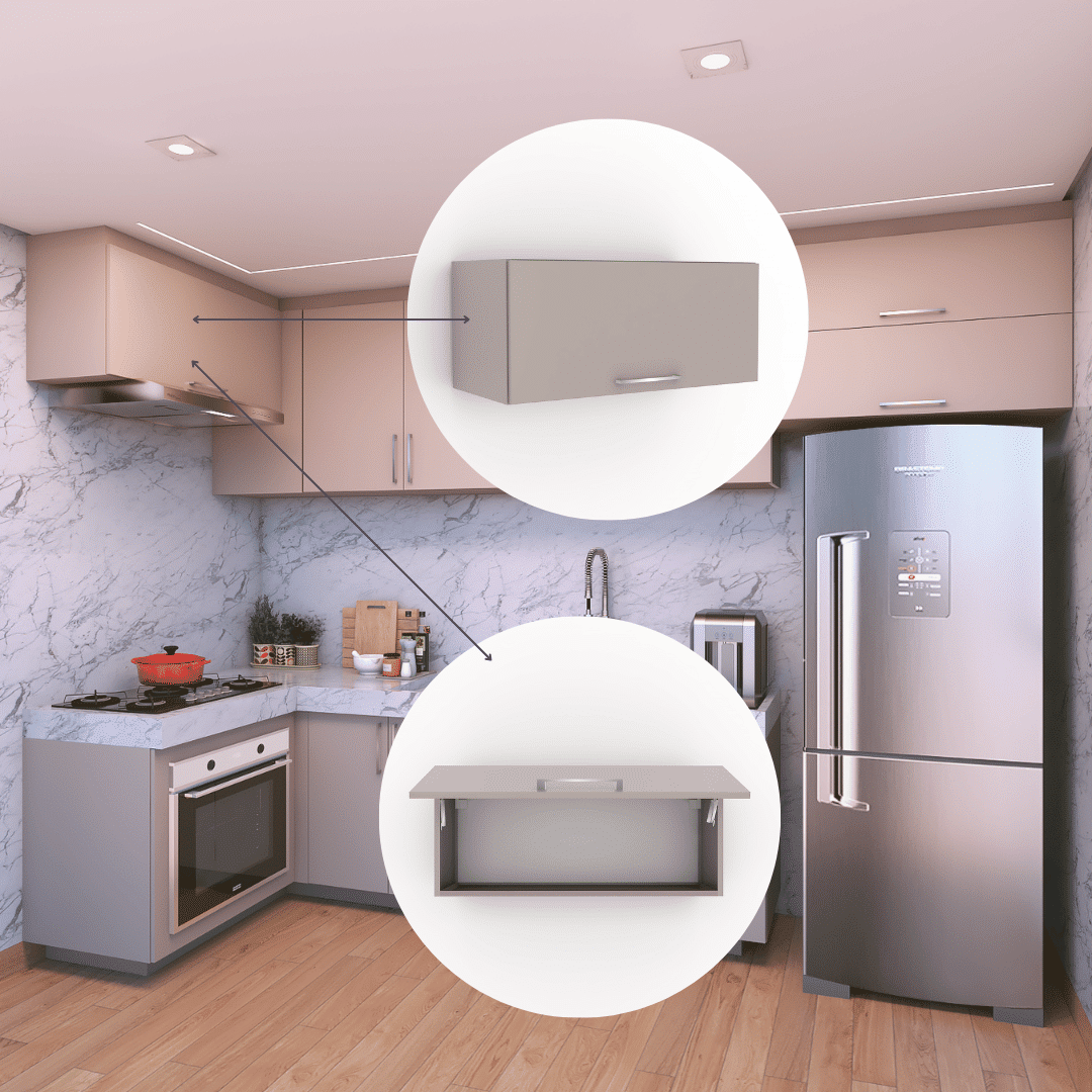 Aéreo Duas Portas Basculante | Marvit